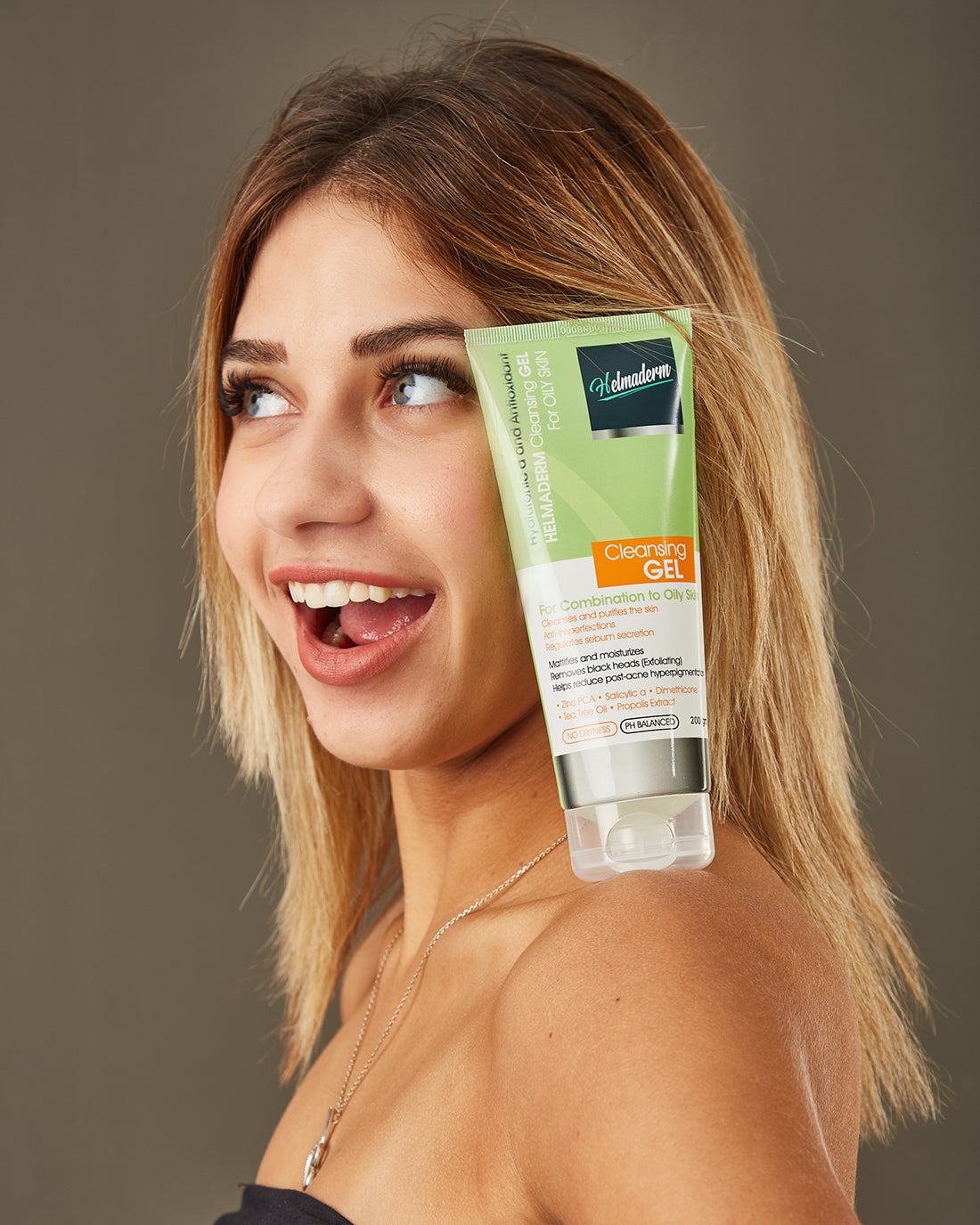 HELMADERM CLEANSING GEL FOR OILY SKIN 200 ML – Helma